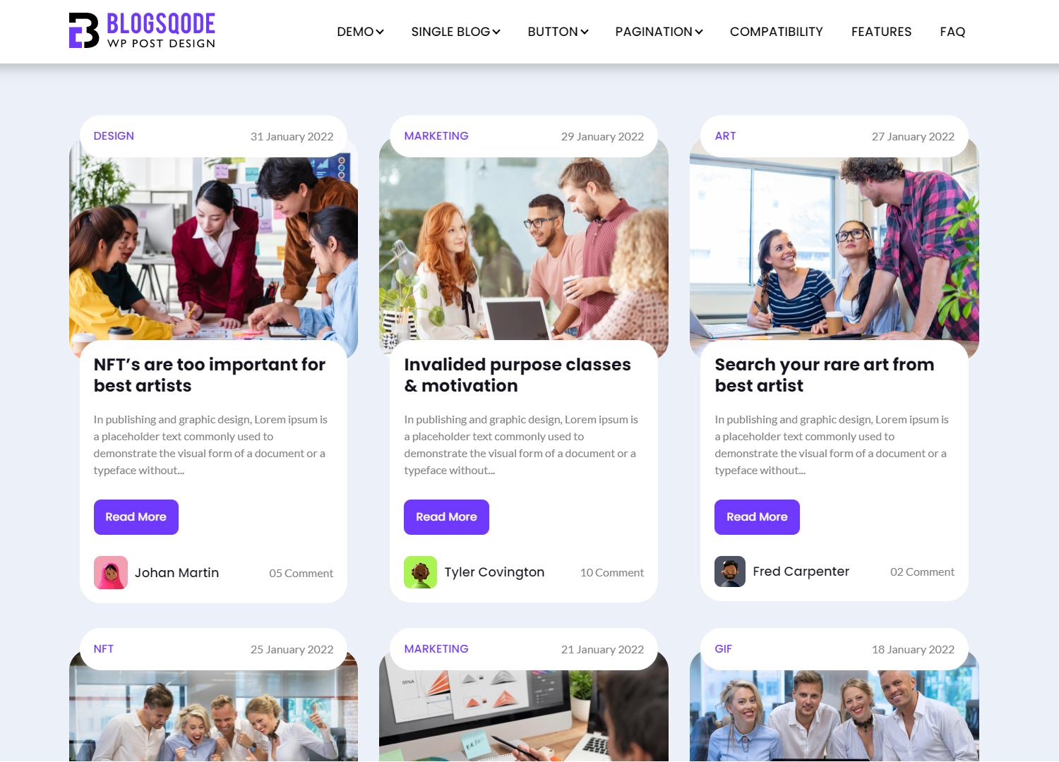 Blog Layout Plugin and News Post Design for WordPress - Blogsqode by The_Krishna